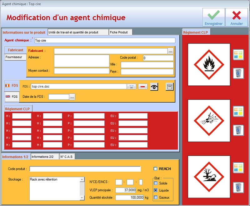 Logiciel Risques Chimiques | PREVISOFT